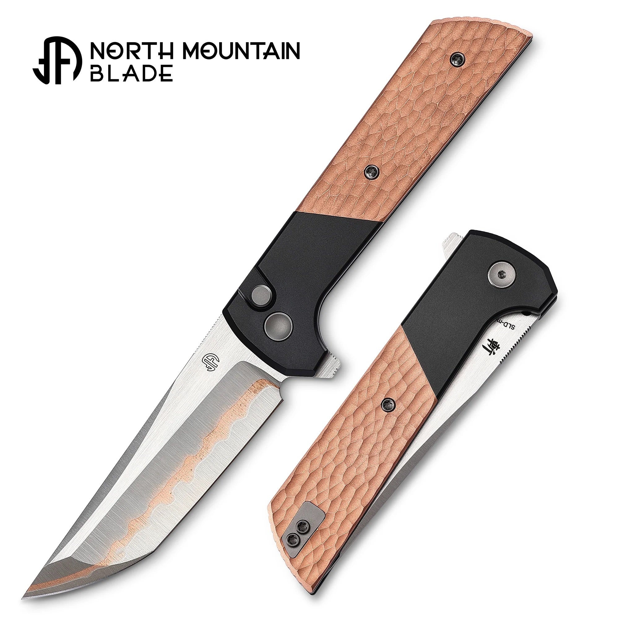 North Mountain Blade CHOP 2 Copper Forged SLD-Magic Blade Aluminum + C
