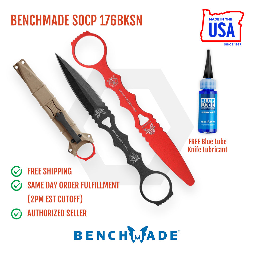 Benchmade SOCP Dagger and Trainer 176BKSN-COMBO
