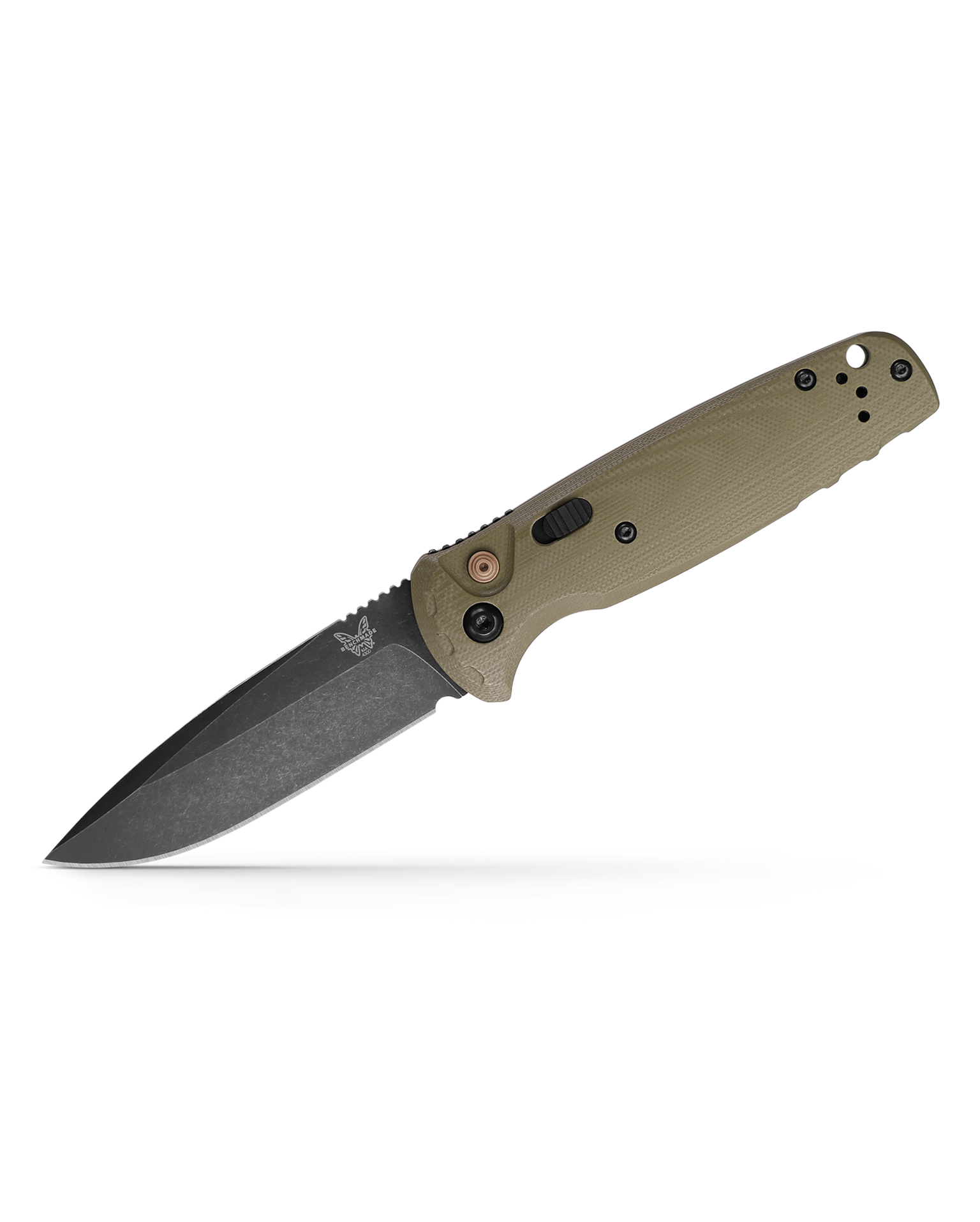 Benchmade 4300BK-02 CLA AUTO Folding Knife 3.4" CPM-MagnaCut Black DLC
