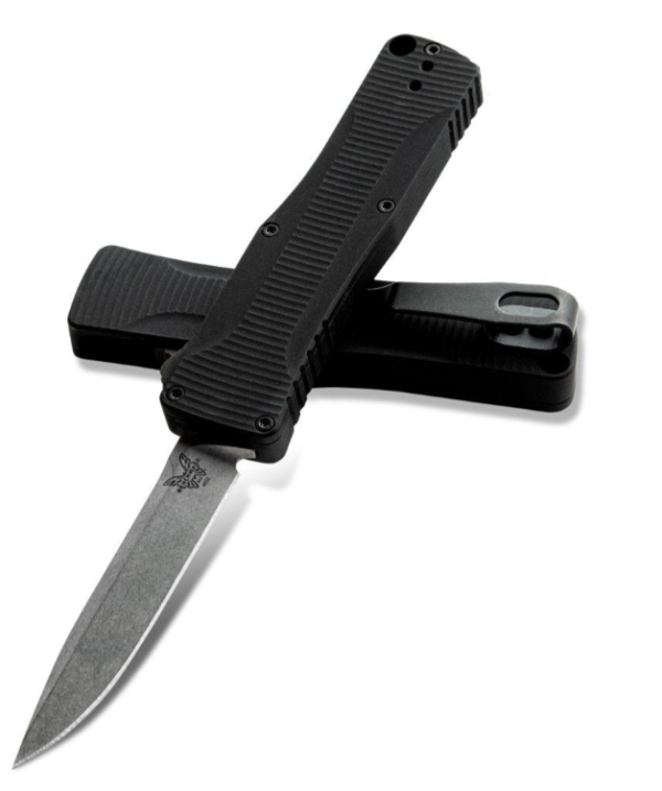 Benchmade 4850 OM Out The Front Automatic Knife 2.47in S30v Steel Blad