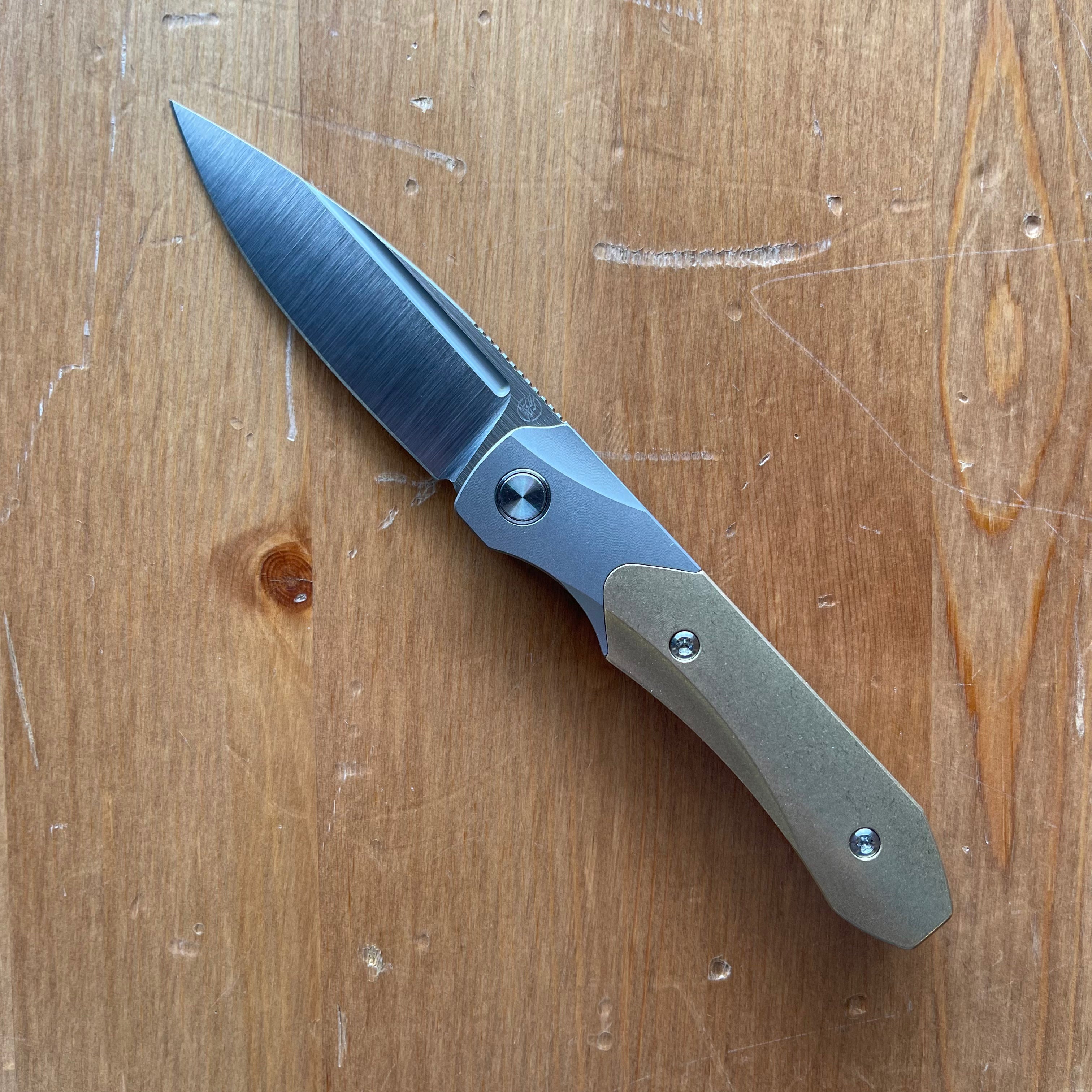 Griffin X Series 1946 Slip Joint Folding Knife 2.79in S90V Steel Titan