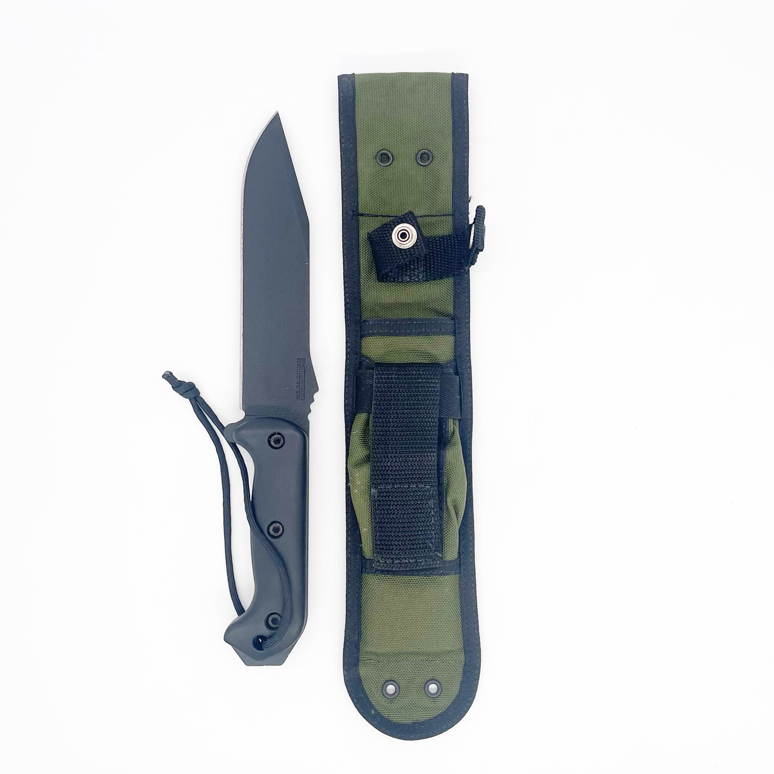 Camillus Original Becker BK7 Combat Utility Knife with Sheath USA Made