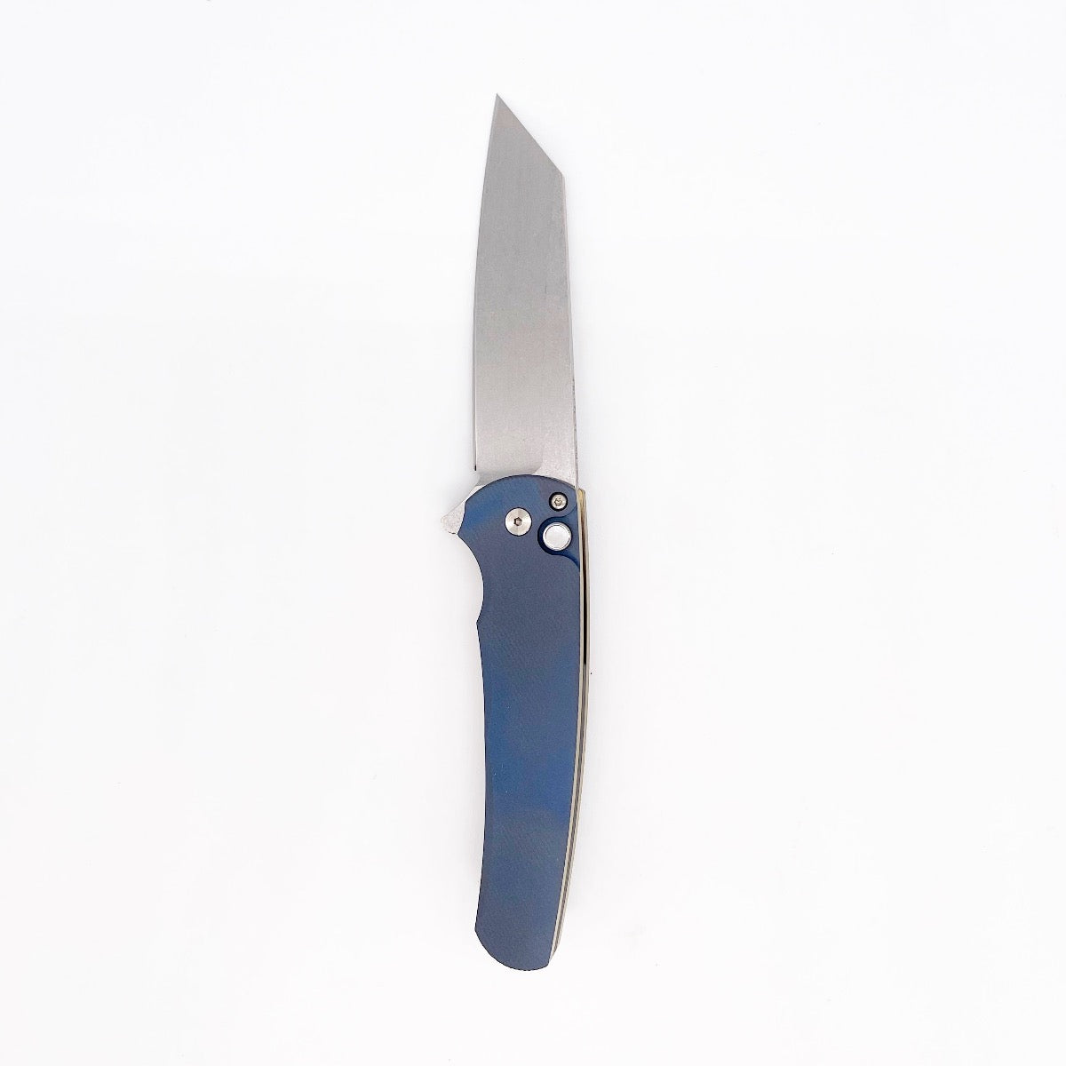 Pro-Tech 2023 Malibu Custom 006 Folding Knife Matte Blue and Satin Bro