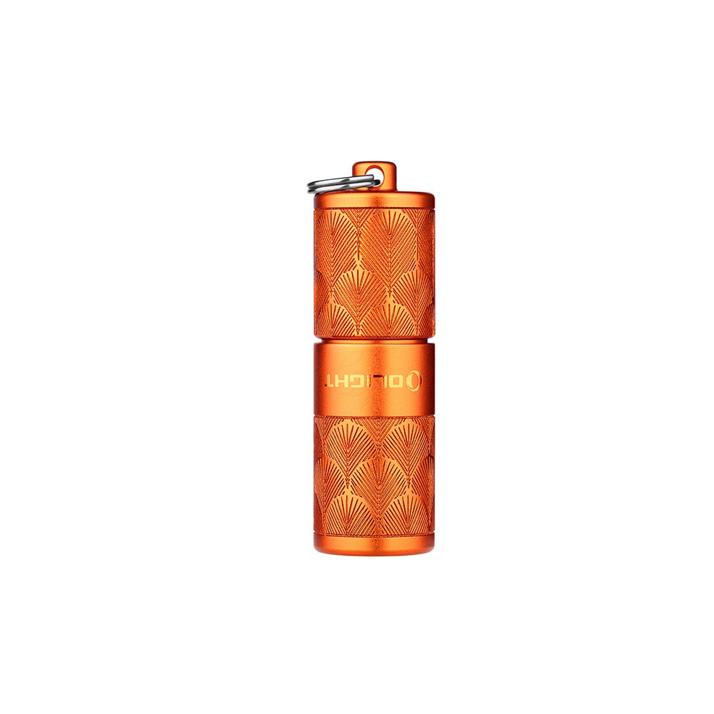 Olight iTHX 180 Lumen Rechargeable Keychain EDC Flashlight - Orange Fe