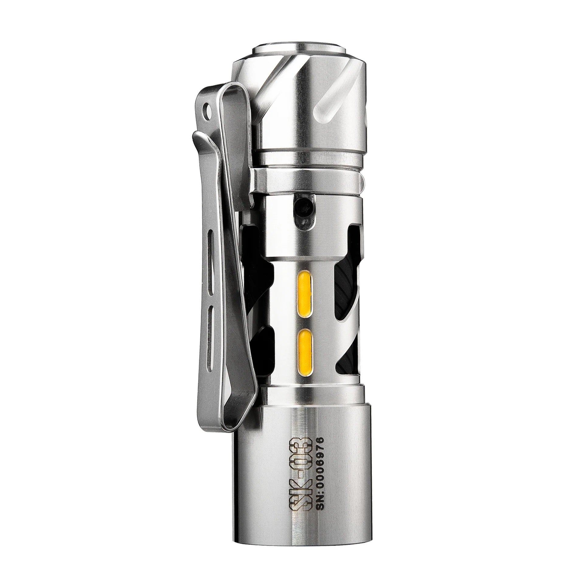 Loop Gear SK03 Stainless Steel 1000 Lumen Everyday Carry LED Flashligh