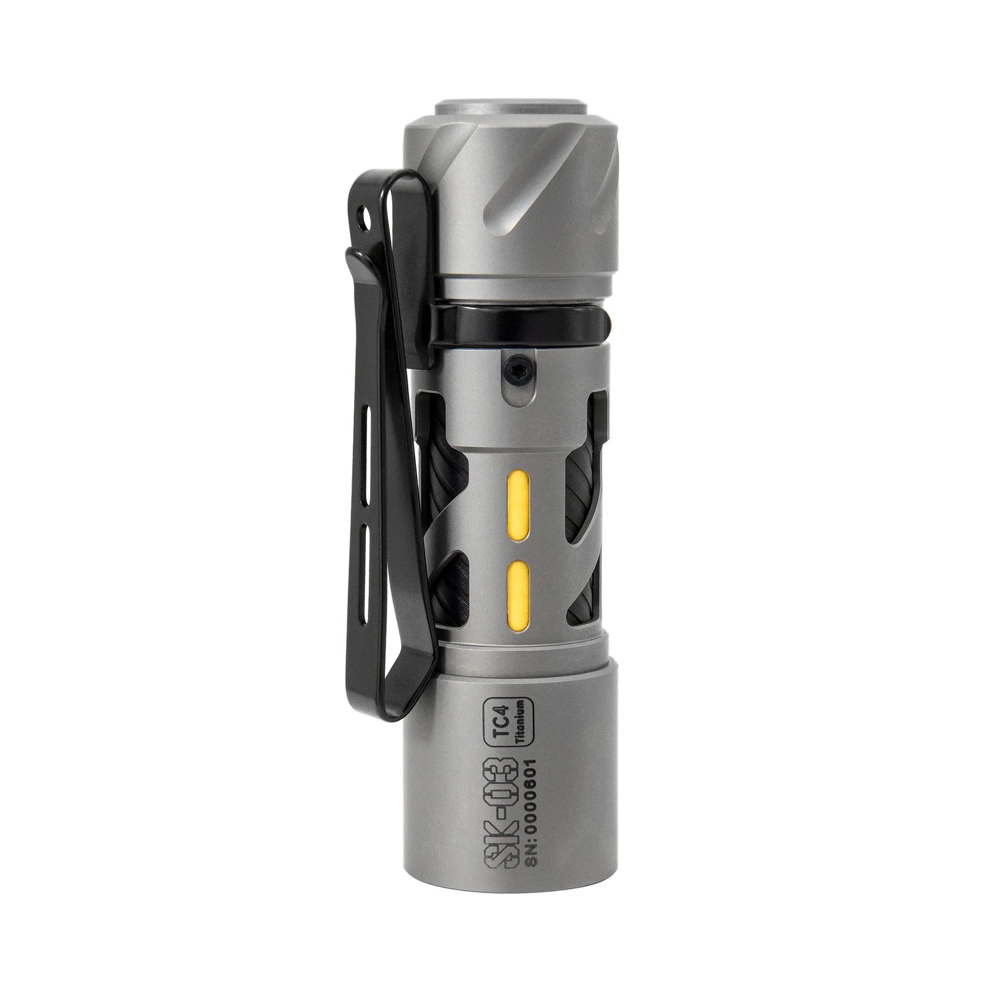 Loop Gear SK03 Titanium 1000 Lumen Everyday Carry LED Flashlight USB-C