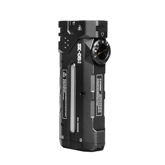 Loop Gear SKO5 2850 Lumen Dual LED Compact USB-C Rechargeable Flashlig