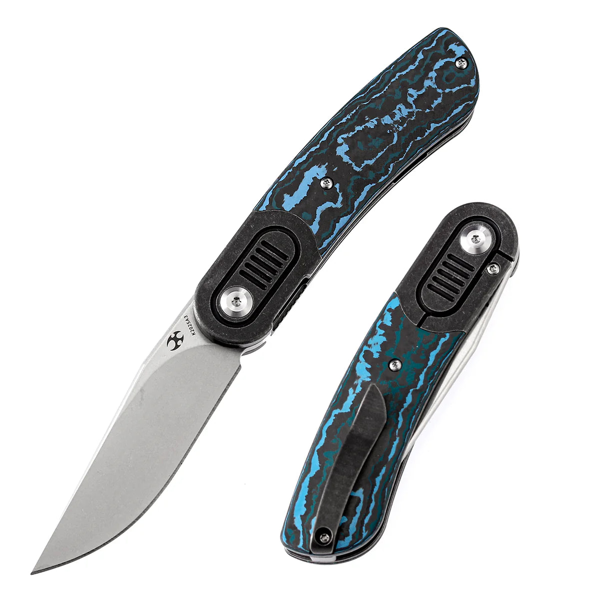 Kansept Reverie K2025A3 – Arctic Storm Carbon Fiber & Titanium, 2.92"