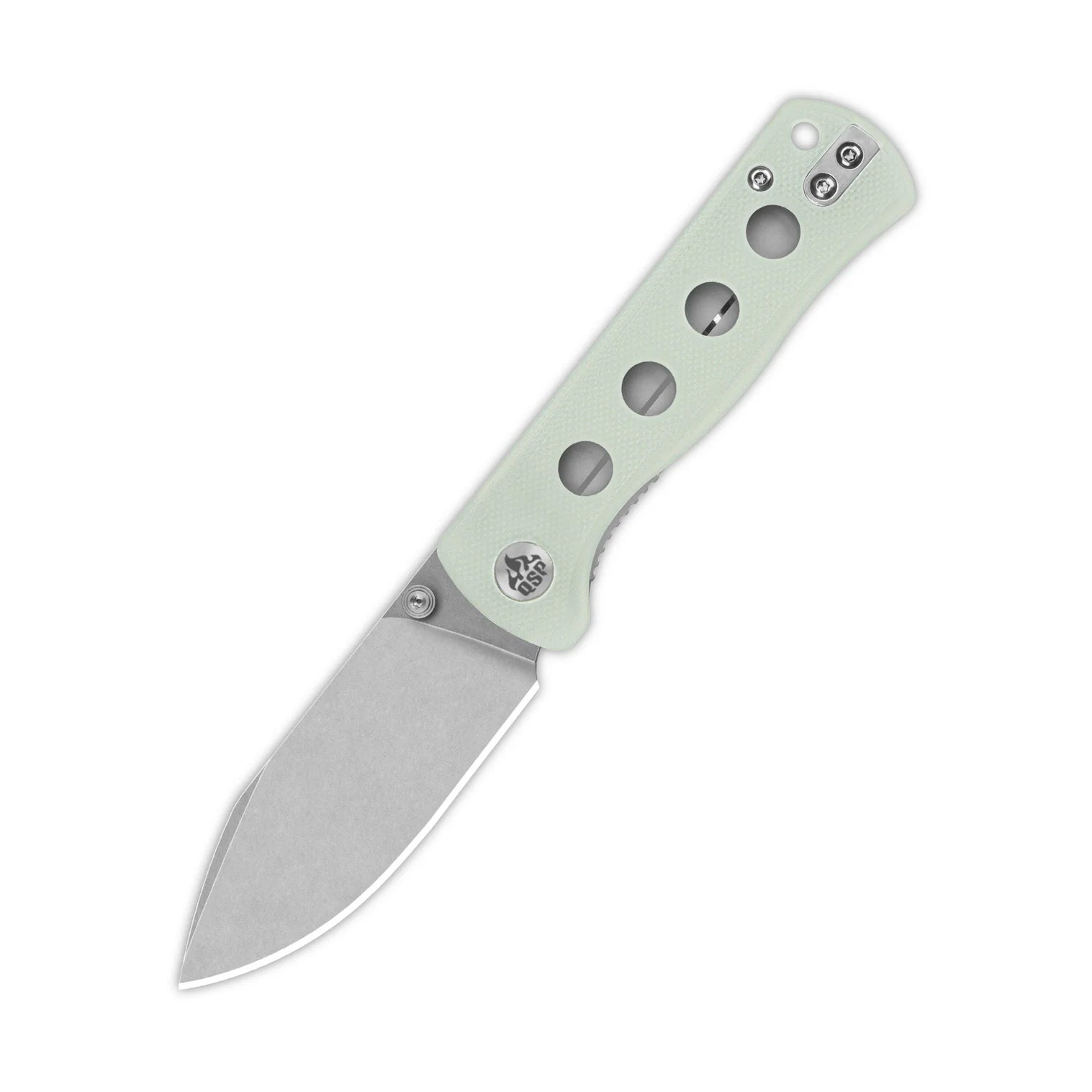 QSP Canary Folder 2.84" 14C28N Jade G10 QS150-E1