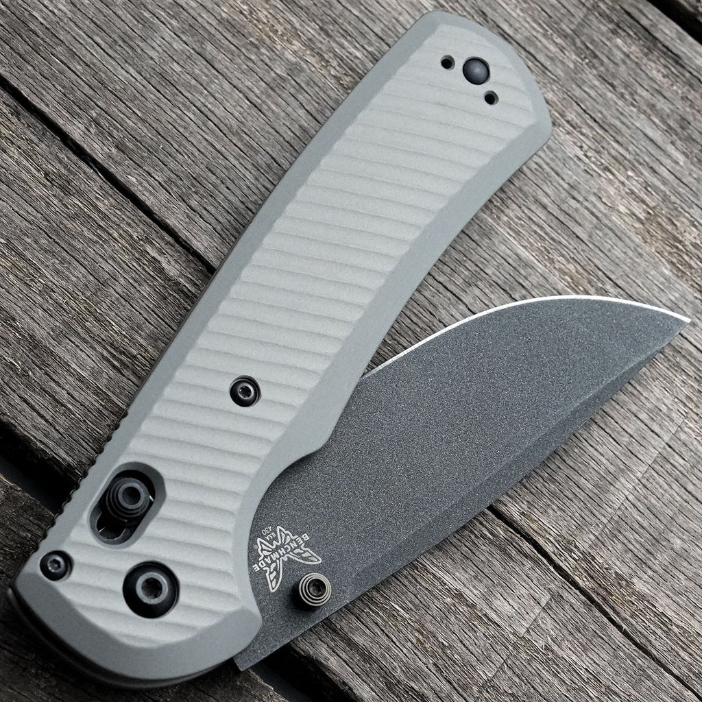 AWT Benchmade Redoubt Archon Scales – Contoured Anodized Sniper Grey