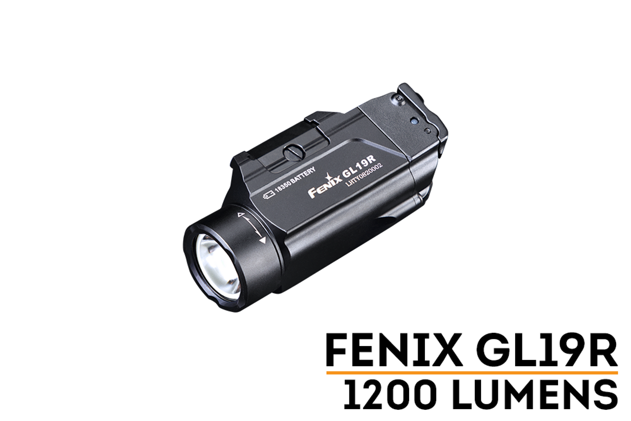 Fenix GL19R – 1200 Lumen USB-C Rechargeable Weapon Light