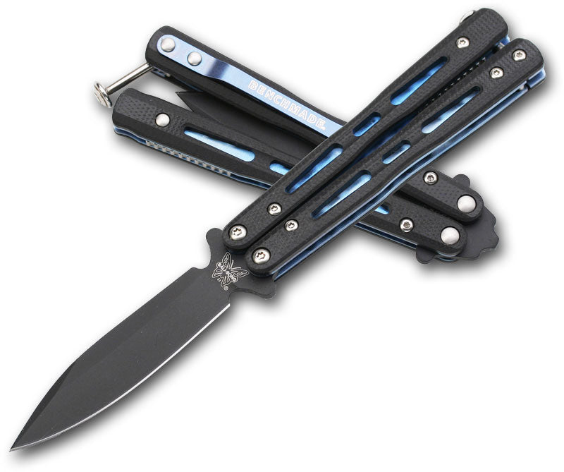 Benchmade Mini-Morpho 32BK Bali-Song Plain Edge Folding Knife (3.25 In