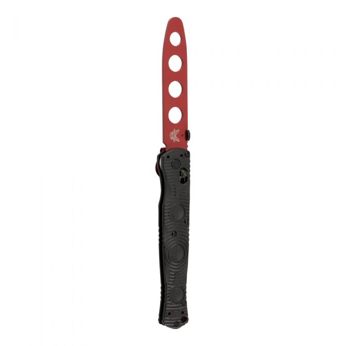 Benchmade 391T Tactical Folding Knife Trainer CF Elite Handles Red 440