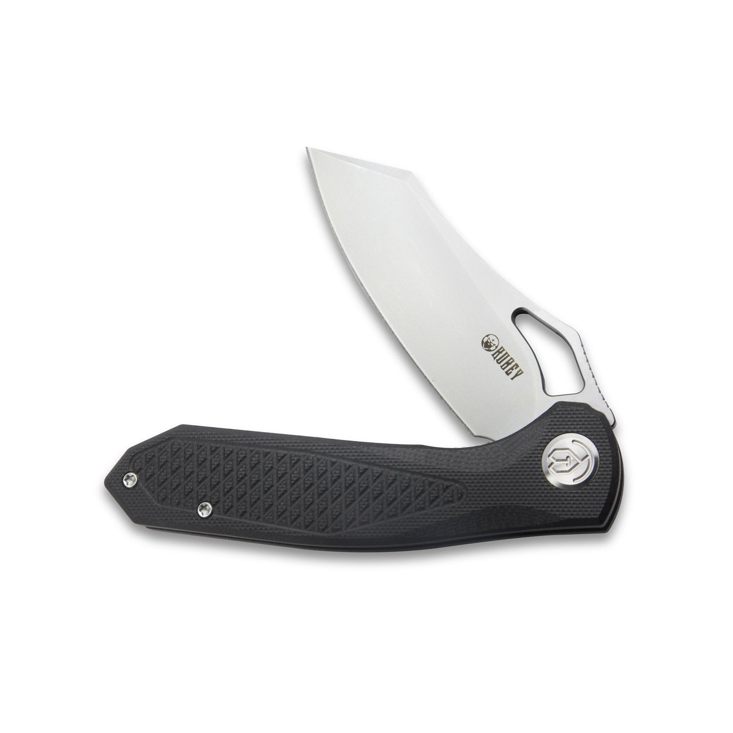 Kubey Knife Drake Liner Lock Folding Knife 3.46in S30V Steel Blade G10