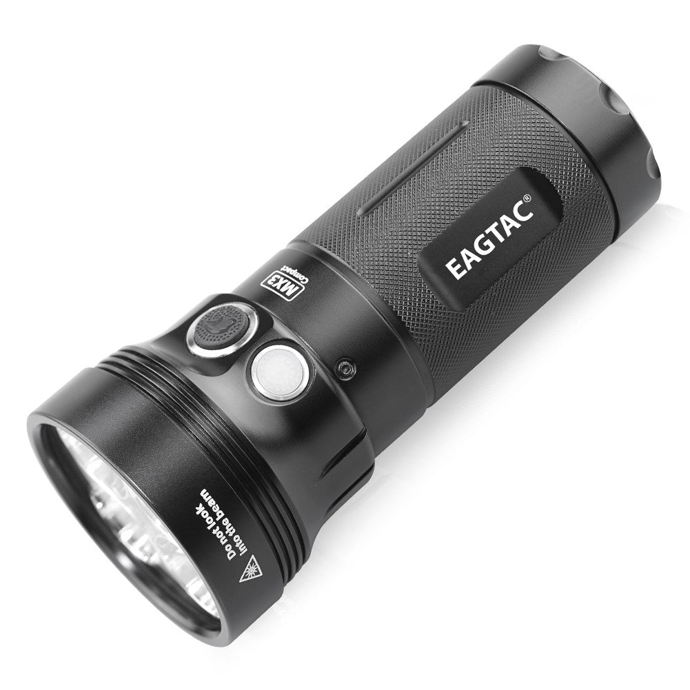 EagTac (EagleTac) MX3T-C 10,000 Lumen Rechargeable Flashlight 3*18650