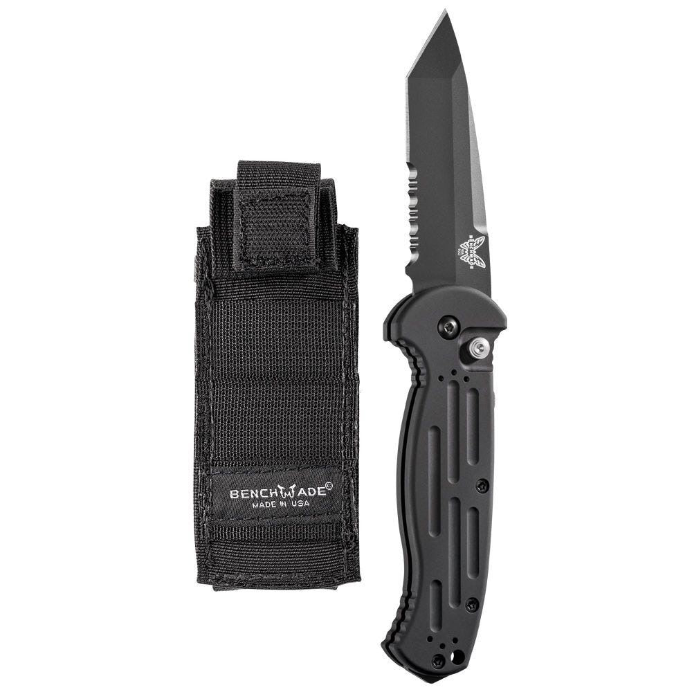 Benchmade 9052SBK AFO II Automatic Folding Knife 3.56in 154CM Steel Bl