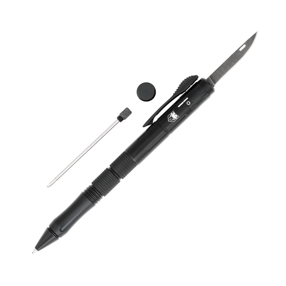 CobraTec Black CNC OTF Pen Knife