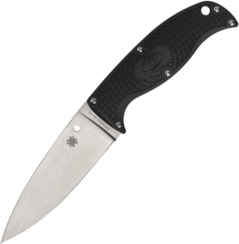 Spyderco FB31PBK2 Enuff 2 Fixed Blade Knife 3.93in VG-10 Steel Blade