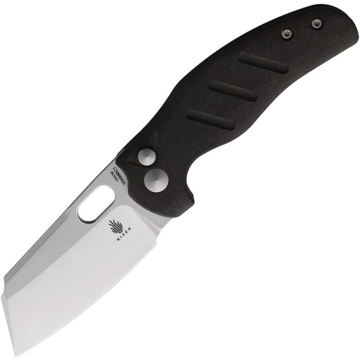 Kizer C01C Mini Sheepdog 2.61in 154cm Steel Blade Button Lock