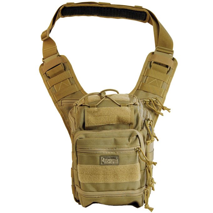 Maxpedition Colossus Versipack Shoulder Bag - Khaki 0424K