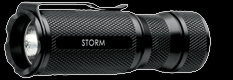 Novatac Storm CR123 LED Flashlight - Gun Metal