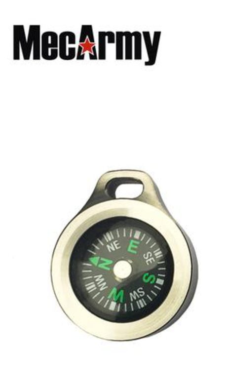 MecArmy Titanium Compass CMP-T - Glow In The Dark
